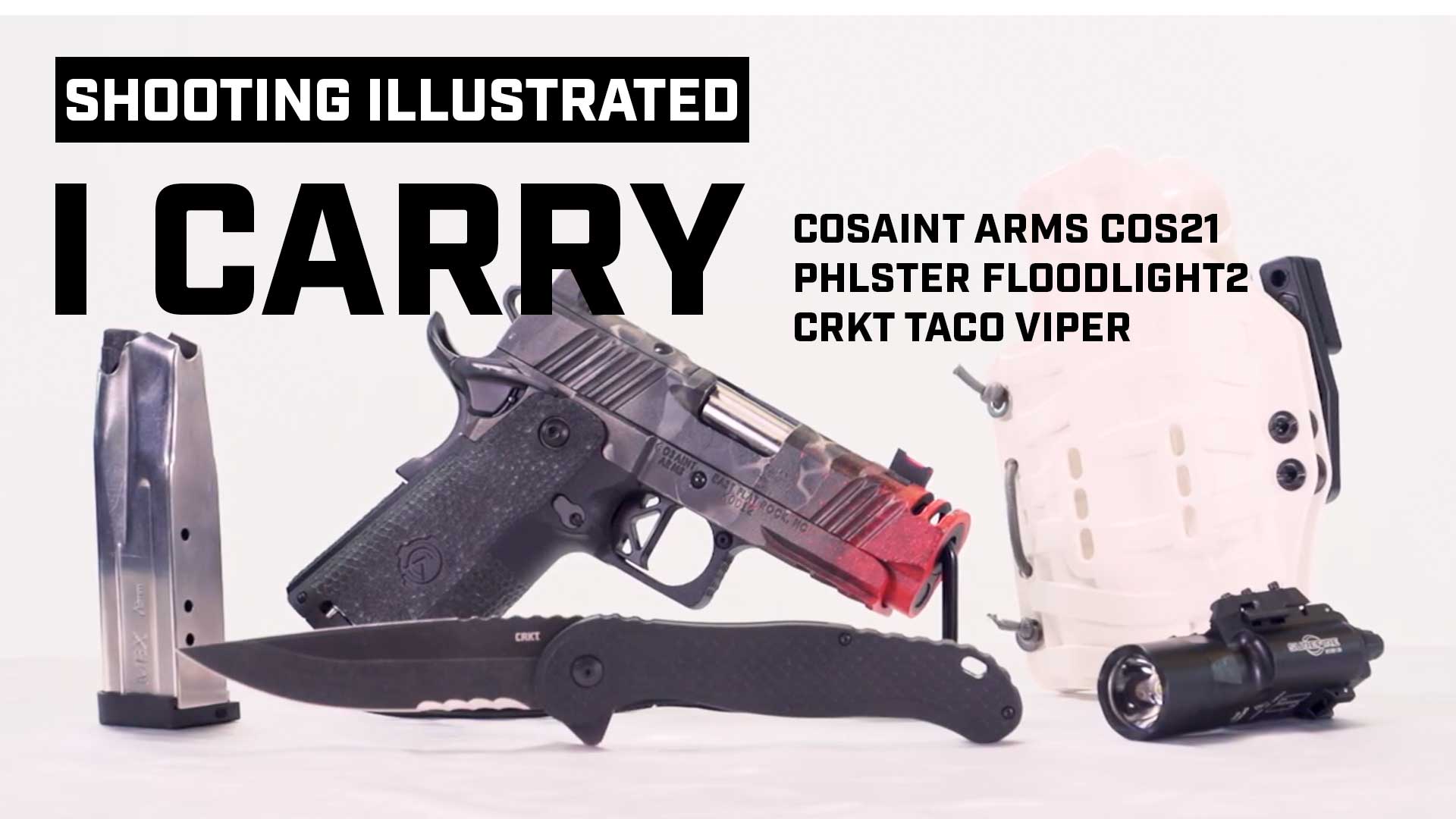 I Carry: Cosaint Arms COS21 9 mm Pistol in a PHLster Floodlight2 ...