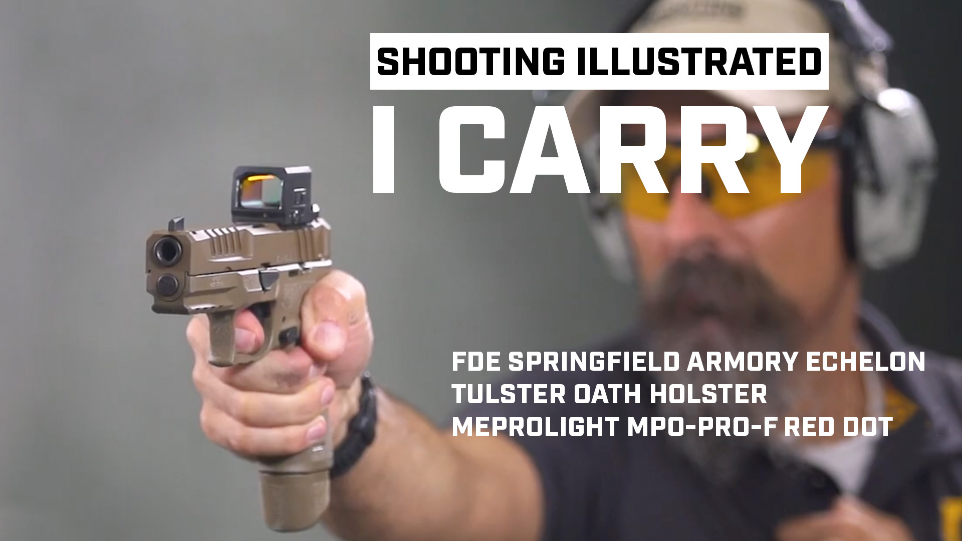 I Carry: Springfield Armory Echelon 9mm Pistol in a Tulster Holster ...